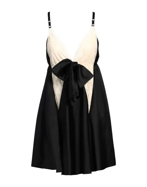 ANIYE BY Mini Dress With Bow And Lace Details