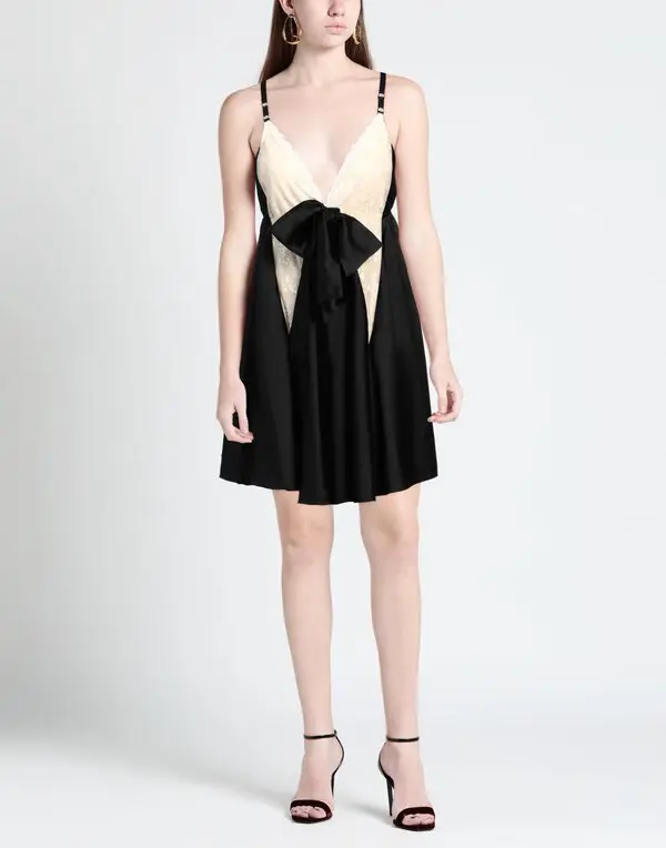 ANIYE BY Mini Dress With Bow And Lace Details