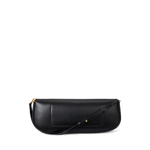 Ralph Lauren Bellport Leather Long-flap Clutch - Black