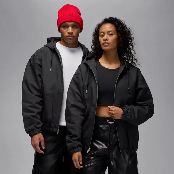 JORDAN Flight Draft Jacket - Black