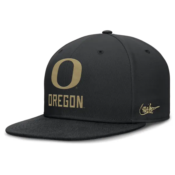 Nike Oregon Alt Dri-fit College Fitted Hat - Black