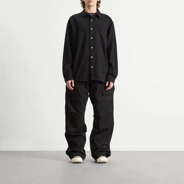 Rick Owens Jumbo Overshirt - Black
