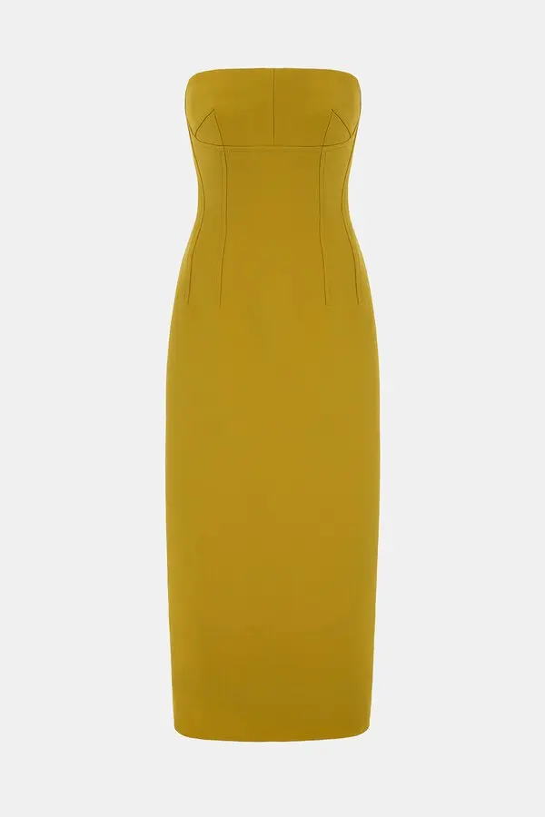 EMILIA WICKSTEAD Zenovia Dress Birdseye Suiting