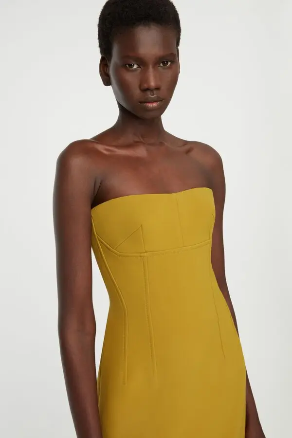 EMILIA WICKSTEAD Zenovia Dress Birdseye Suiting