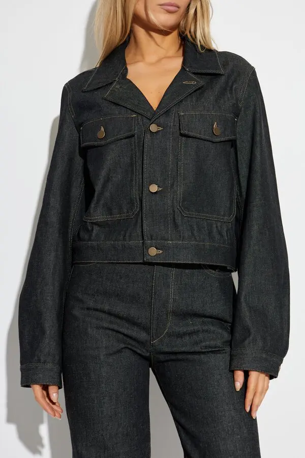 LEMAIRE Denim Jacket - Black