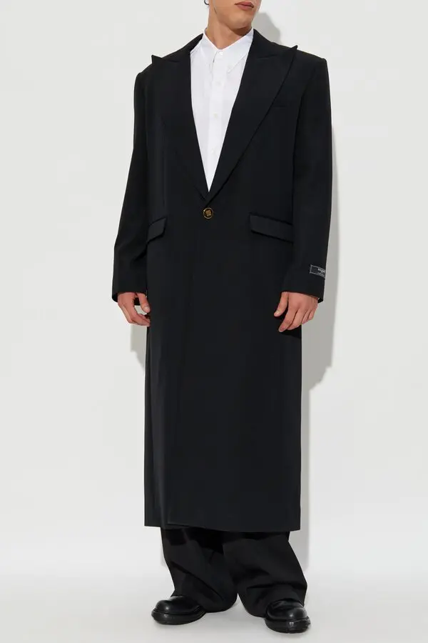 Balmain Wool Overcoat