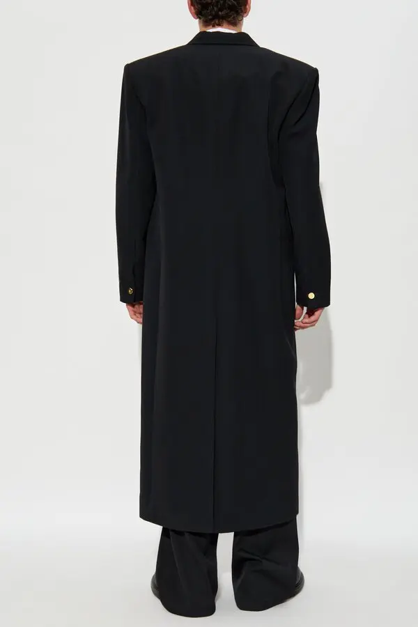Balmain Wool Overcoat
