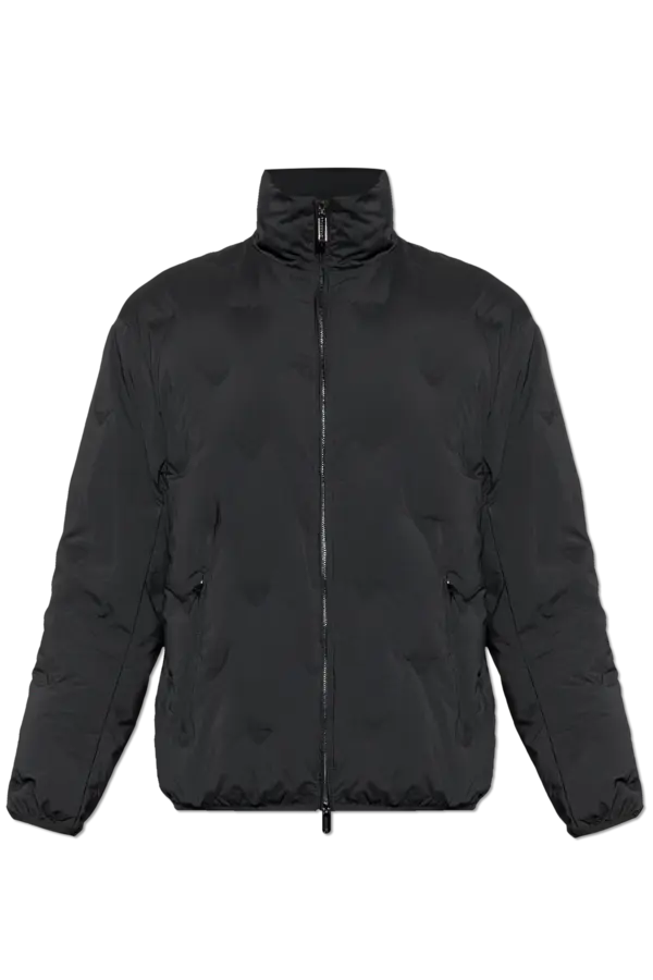 Emporio Armani Down Jacket With Stand-up Collar