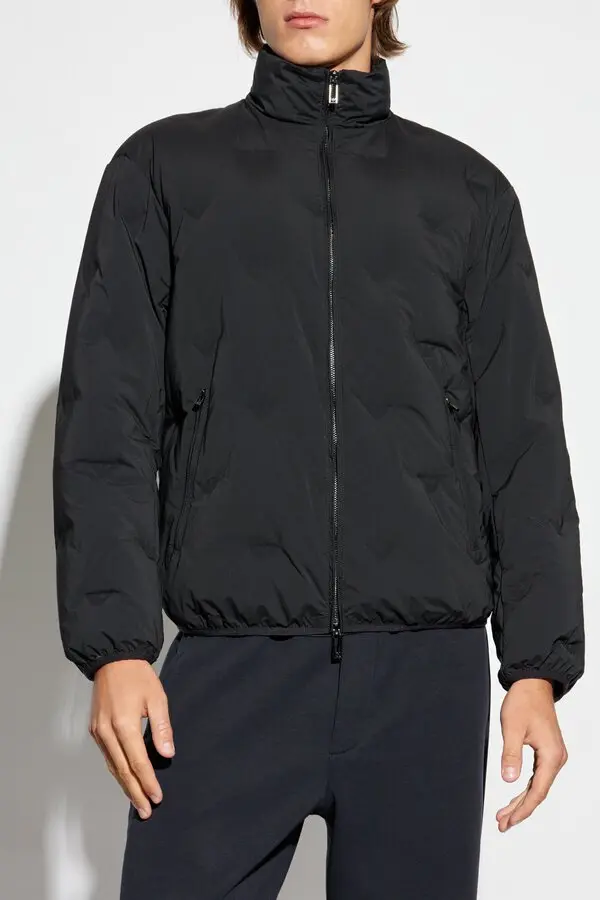 Emporio Armani Down Jacket With Stand-up Collar