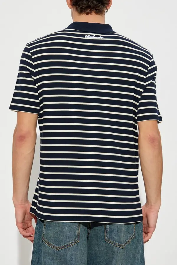 Balmain Striped Pattern Polo