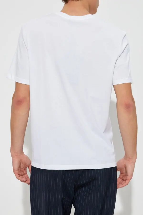Balmain T-shirt With Printed Logo