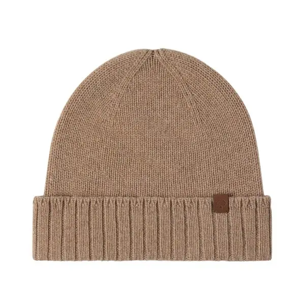 Mulberry Cashmere Beanie - Camel Cashmere
