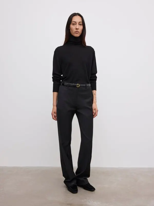 HOUSE OF DAGMAR Classic Suit Trouser - Black