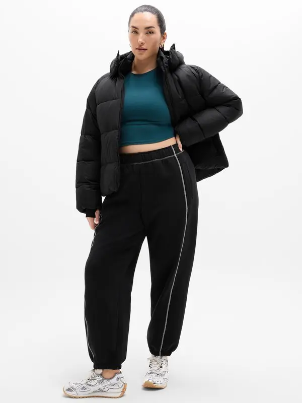 Athleta Stratus Puffer Jacket - Black