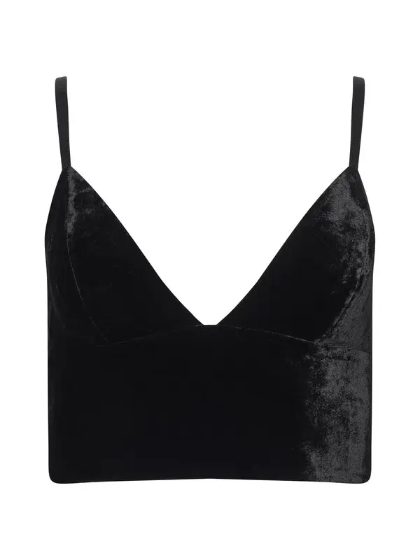 L'Agence Aislin Velvet Bralette