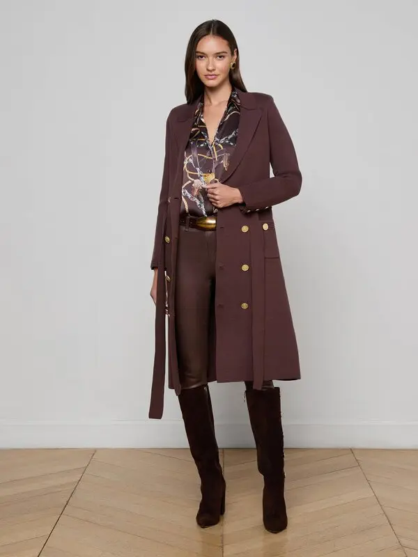 L'Agence Isabel Knit Coat
