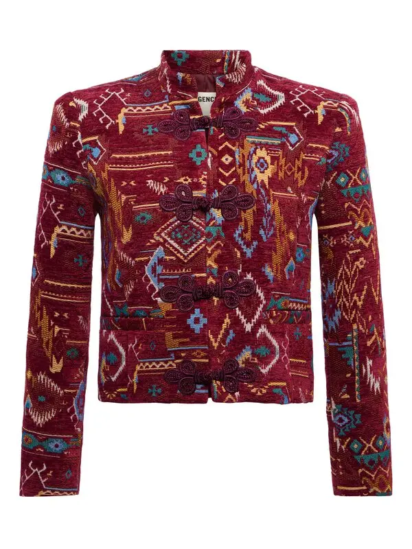 L'Agence Asha Jacquard Jacket