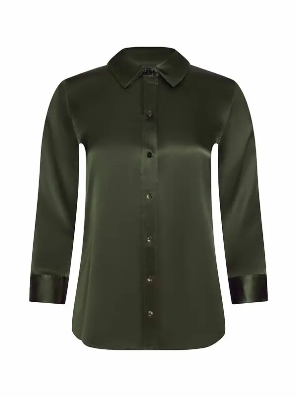 L'Agence Dani Silk Blouse Top