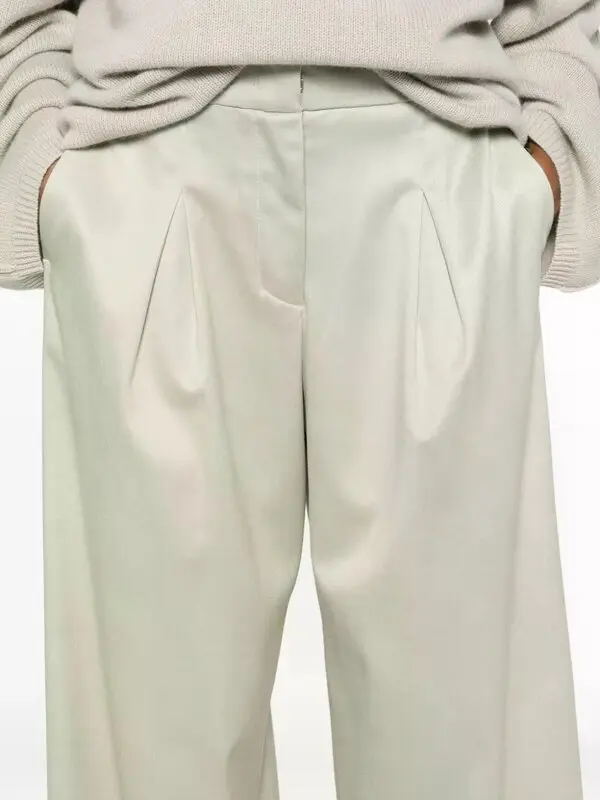 Peserico Pleated Wide Leg Trousers