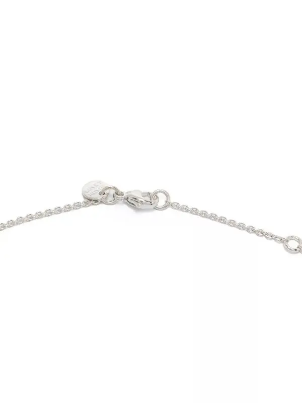 SHAUN LEANE Rose Thorn Single Drop Pendant Necklace - Silver