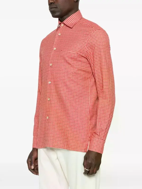 Kiton Checked Shirt