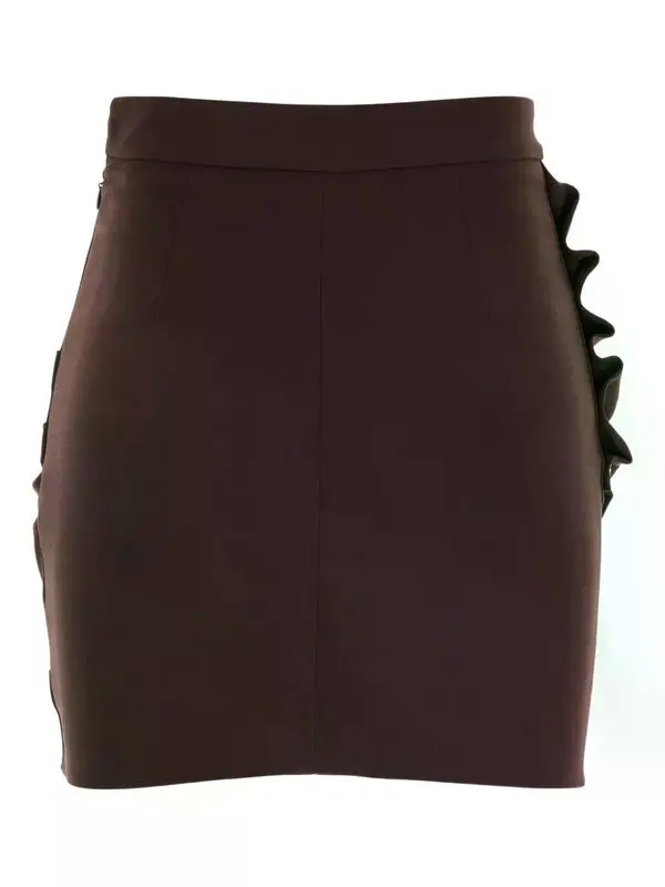 Elisabetta Franchi Ruffled Miniskirt