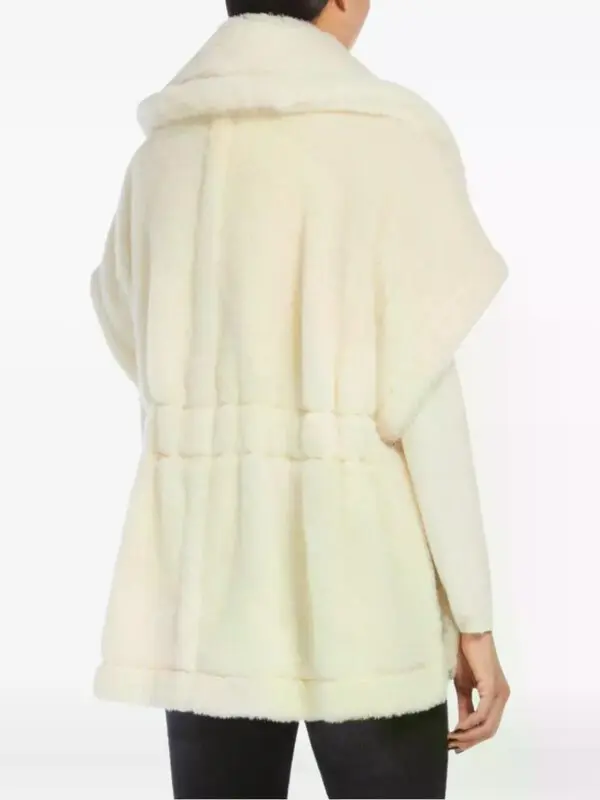 Max Mara Belted Sleeveless Cape