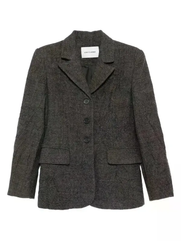 LOW CLASSIC Single-breasted Wool Blazer