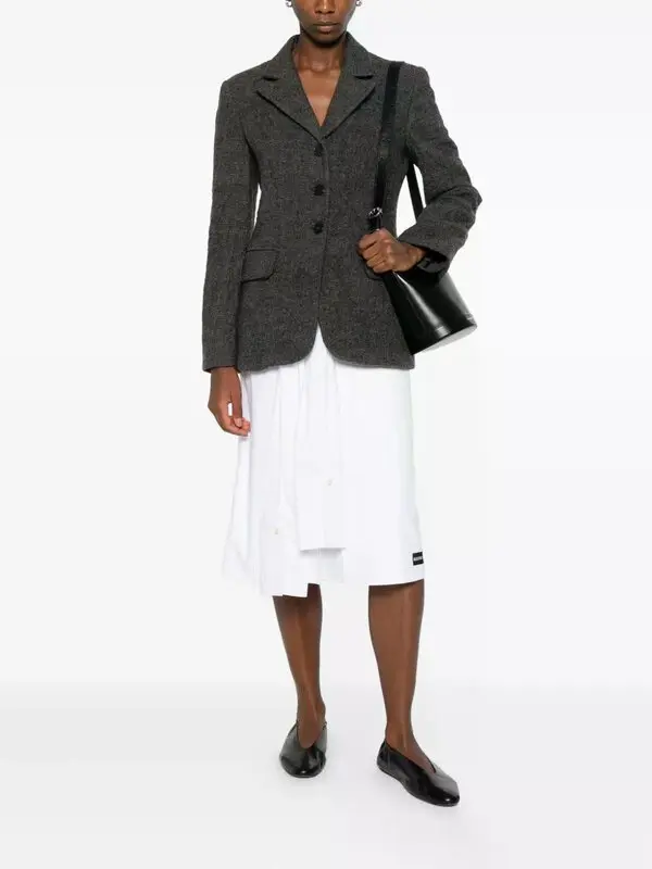 LOW CLASSIC Single-breasted Wool Blazer