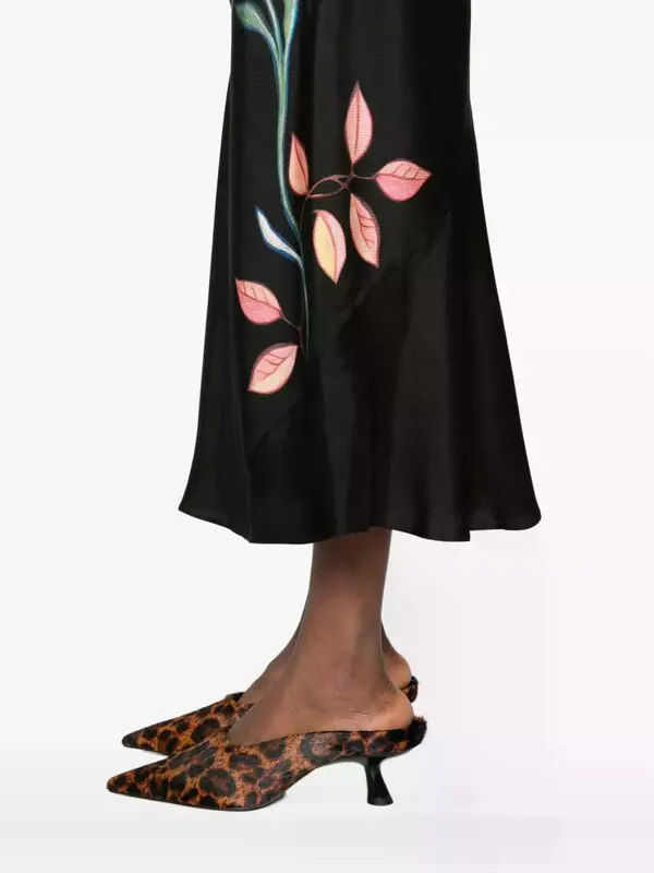 Dorothee Schumacher Floral Print Midi Skirt
