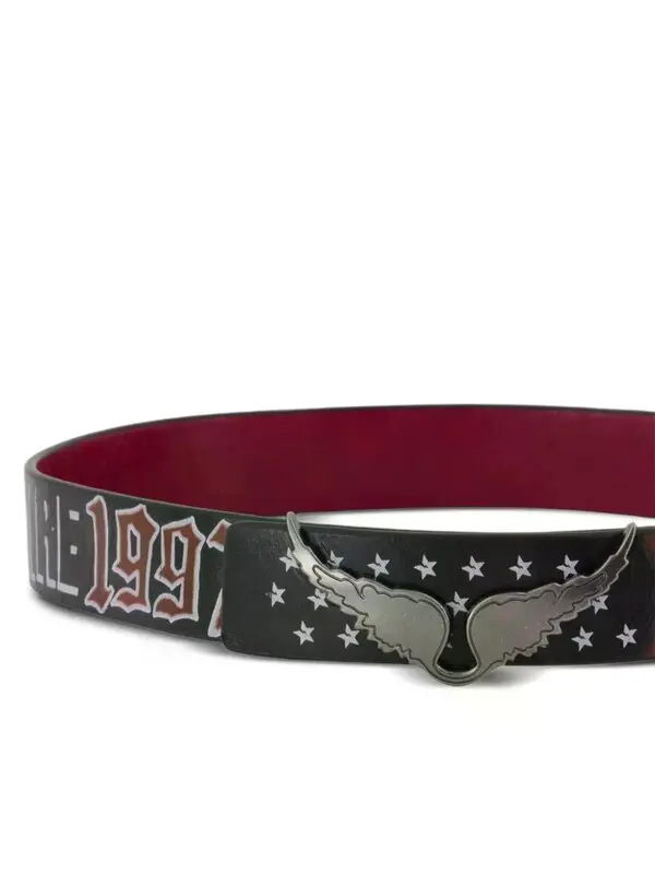 Zadig&Voltaire Wings Printed Belt