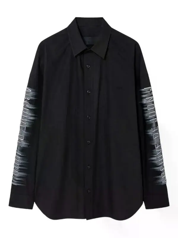 JUUN.J Archive Lettering Long-sleeve Shirt