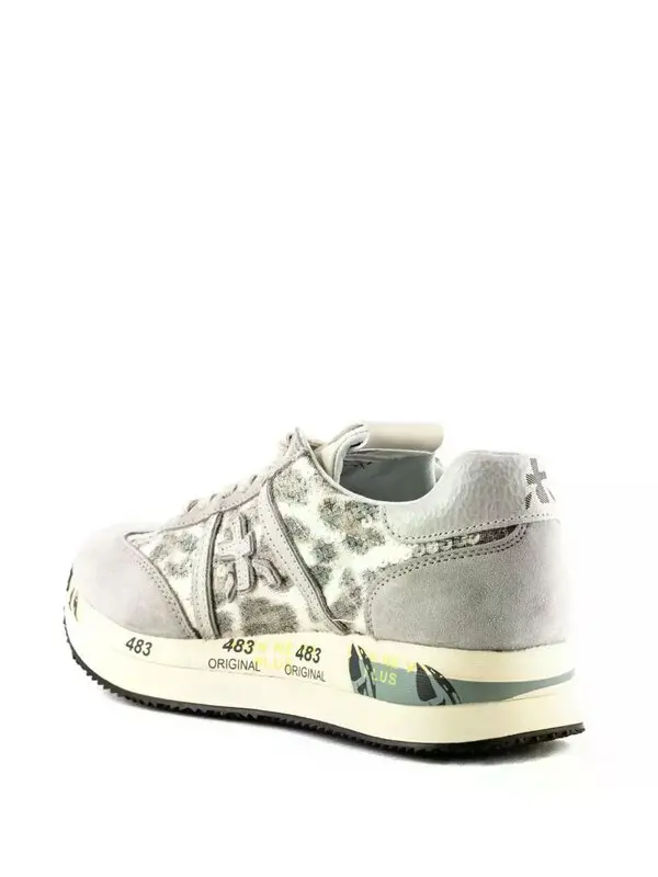 Premiata Connie Leopard-print Sneakers