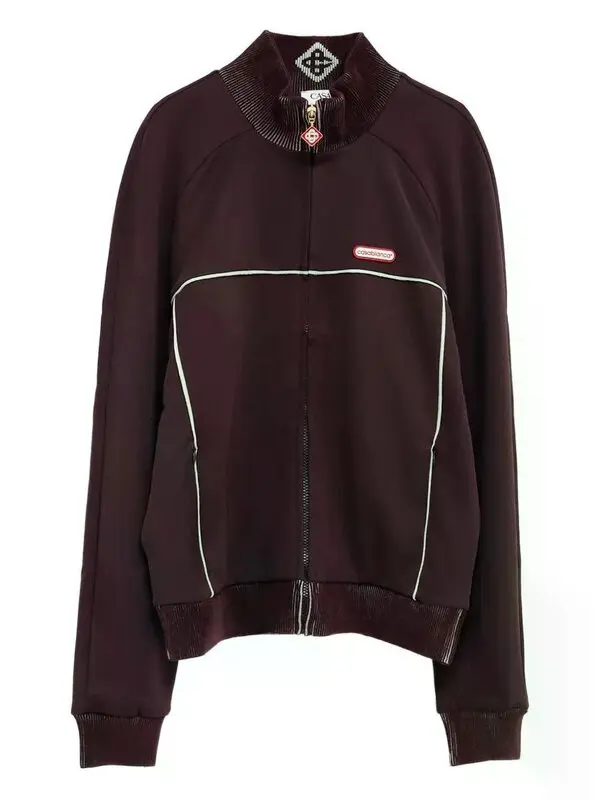 Casablanca Tricot Track Jacket - Red