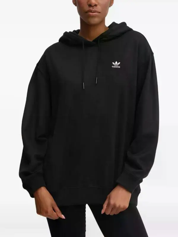 Adidas Logo-embroidered Hoodie