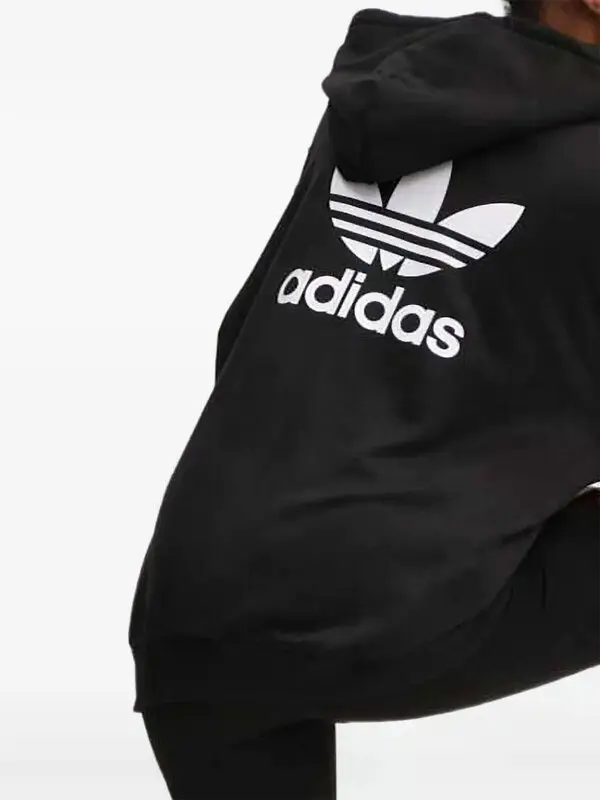 Adidas Logo-embroidered Hoodie