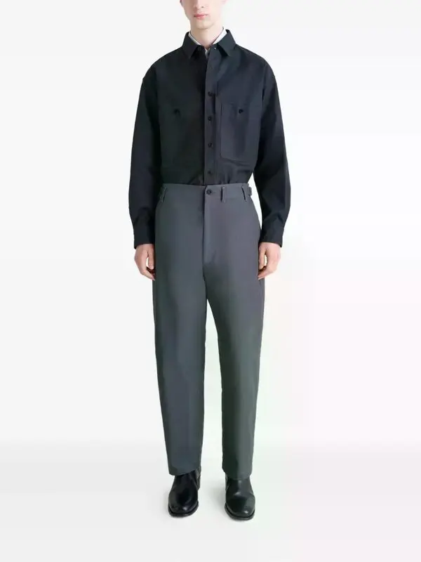 LEMAIRE Adjustable-waist Trousers - Blue