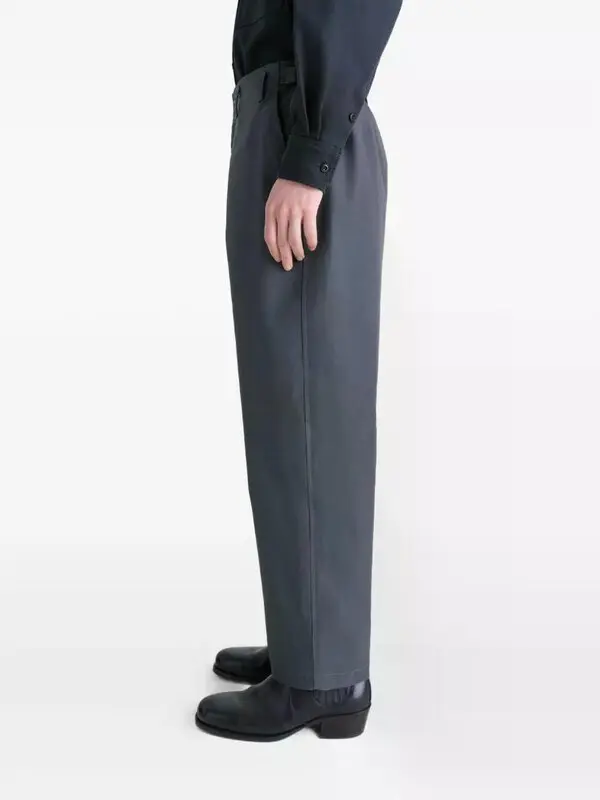LEMAIRE Adjustable-waist Trousers - Blue