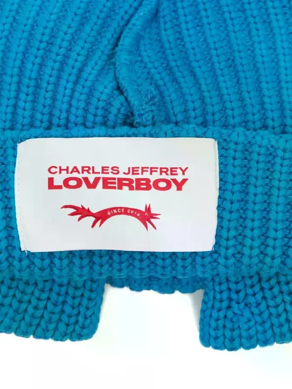 CHARLES JEFFREY Pop Up-ears Beanie - Blue