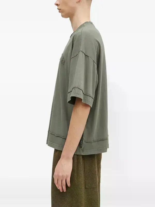 Alpha Industries Open Edge Embroidered T-shirt - Green