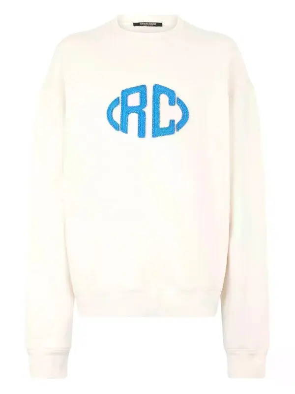 Roberto Cavalli Monogram-embroidered Sweatshirt