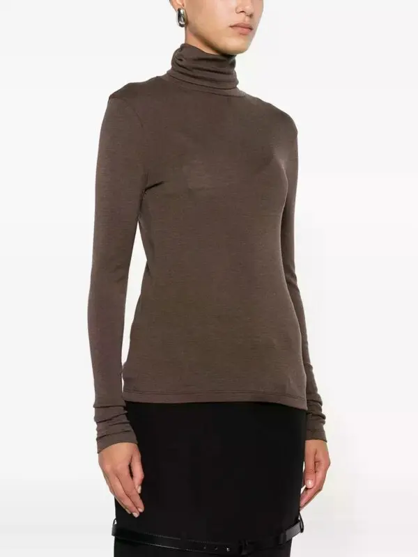 RÓHE Long-sleeve Turtleneck Top