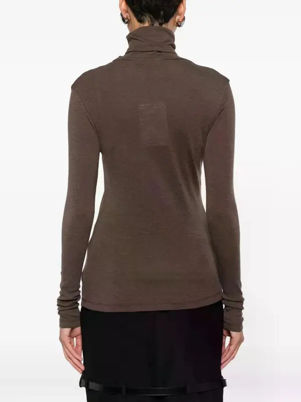 RÓHE Long-sleeve Turtleneck Top