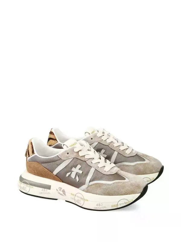 Premiata Cassie Lace-up Sneakers - Neutrals