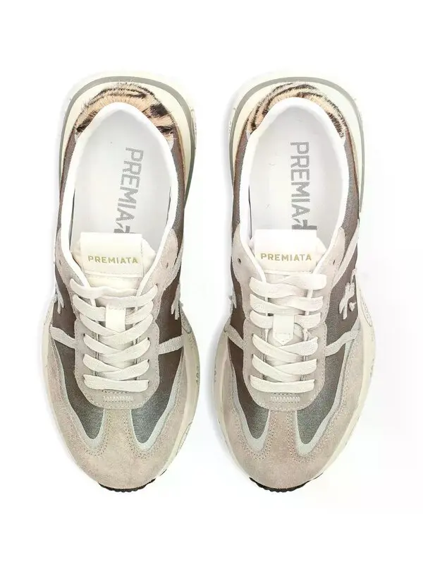 Premiata Cassie Lace-up Sneakers - Neutrals