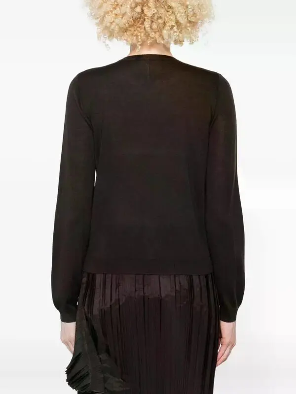 Liviana Conti Embellished Collar Cardigan