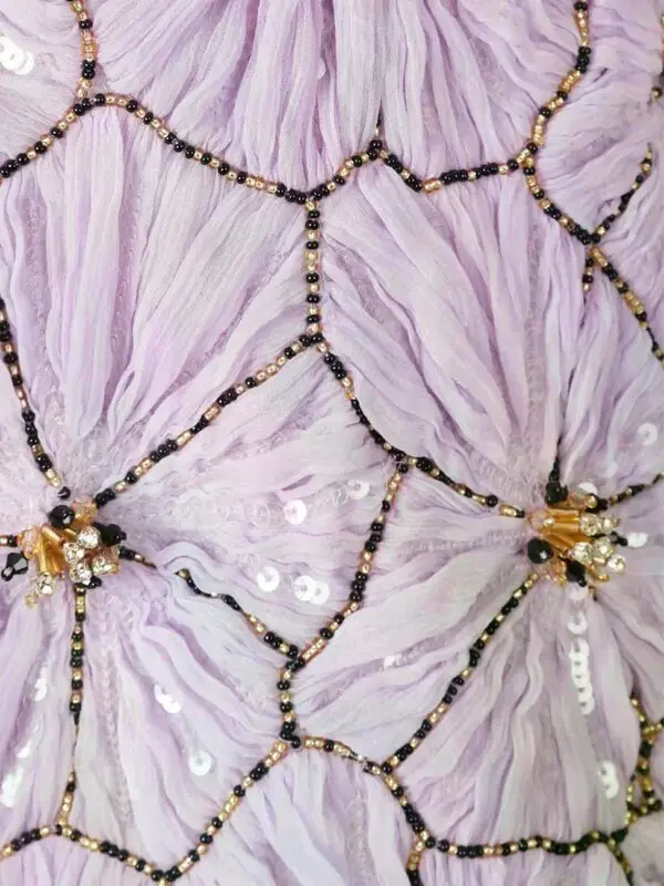 La DoubleJ Sequin-embellished Mini Dress