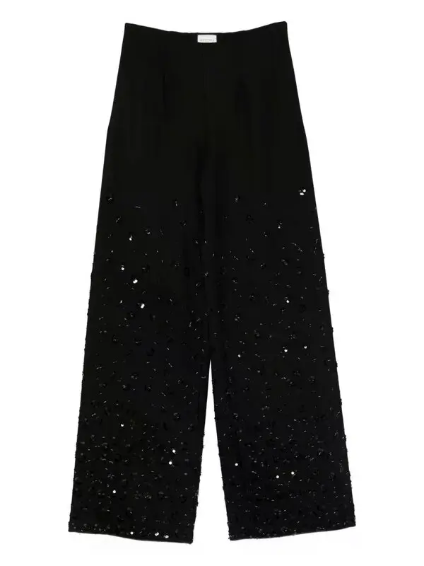 Seductive Sequin-embellished Trousers