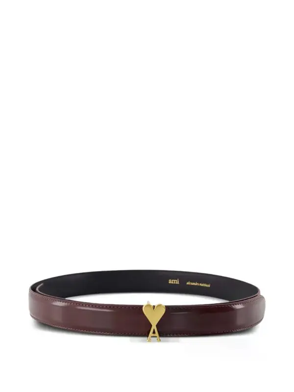 Ami Logo-buckle Belt
