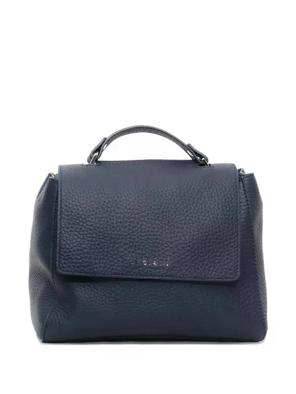 ORTIGNI Flap-closure Leather Shoulder Bag